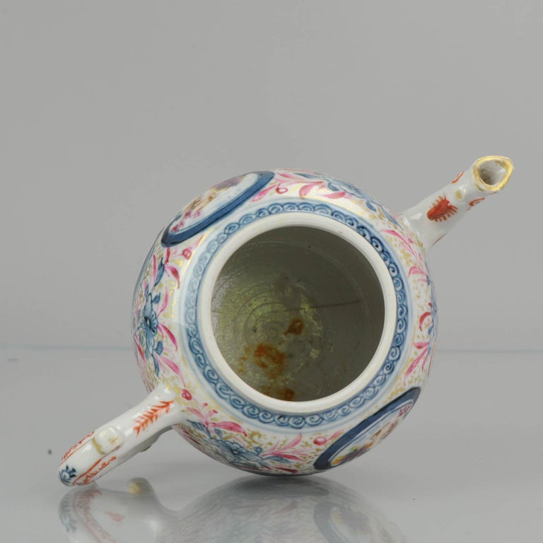 Teapot Mandarin Chinese Porcelain Boats Merchants, China, Qianlong ...