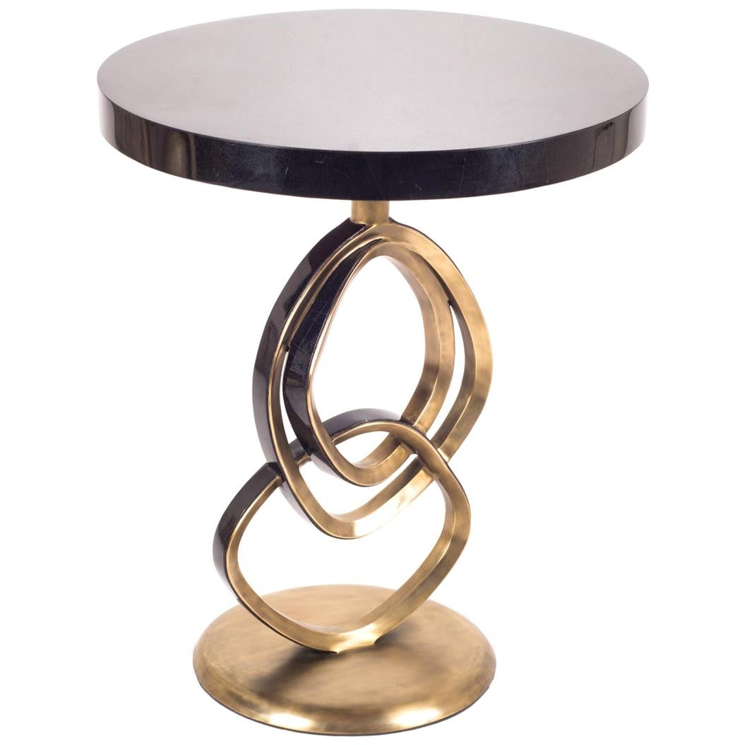 Brass Teardrop Table at 1stDibs