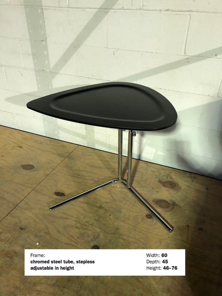 Tecta K22 Black Side Table at 1stDibs | k22 side table