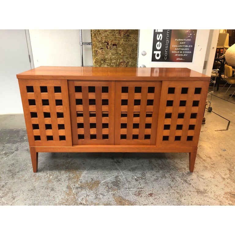 Ted Boerner Door-To-Door Cabinet For Sale at 1stDibs