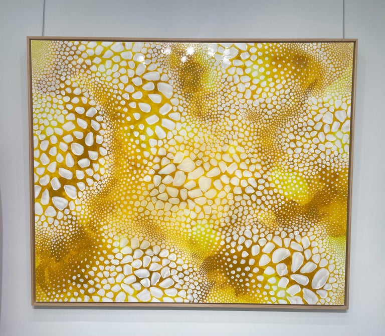 Ted Collier - Yellow Pointillism, Series 6 - Ted Collier For Sale at 1stDibs