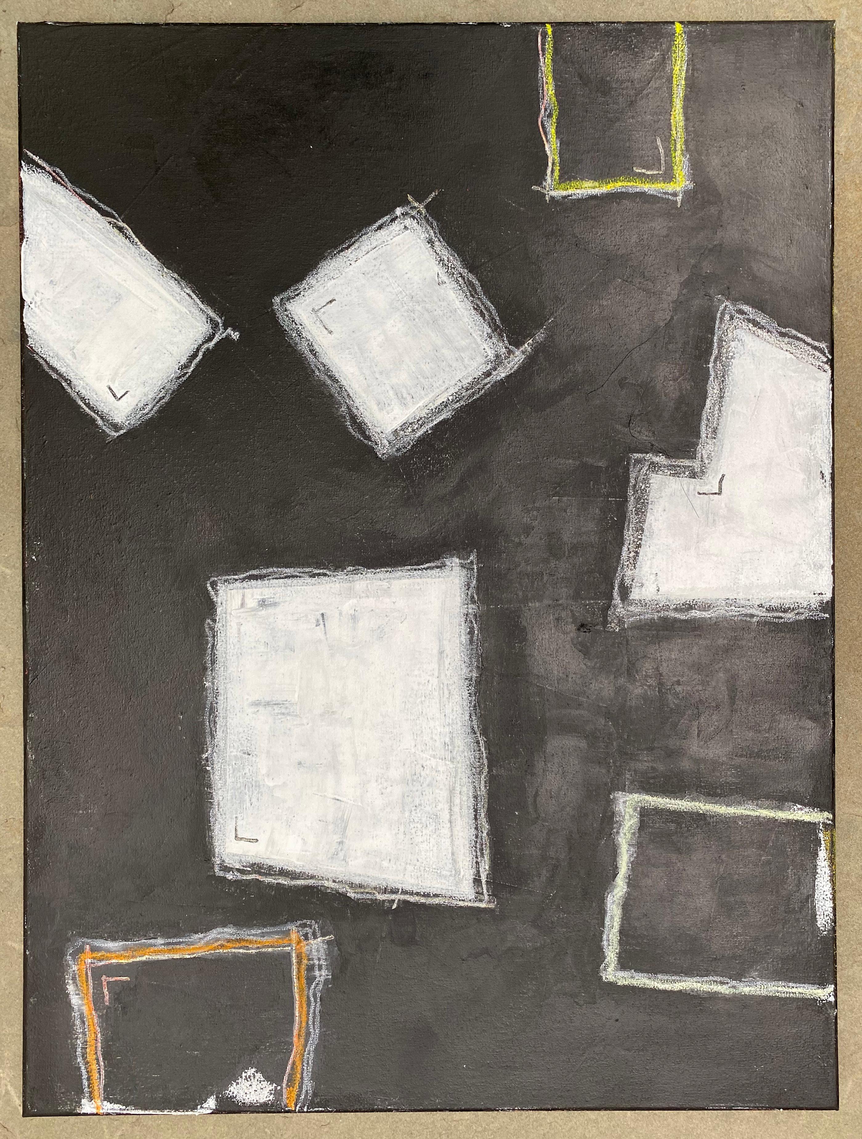 Ted Dixon - Galaxy 12, abstract painting For Sale at 1stDibs