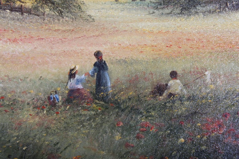 Ted Dyer - Ted Dyer (b.1940) - 20th Century Oil, A Day in The Poppy ...