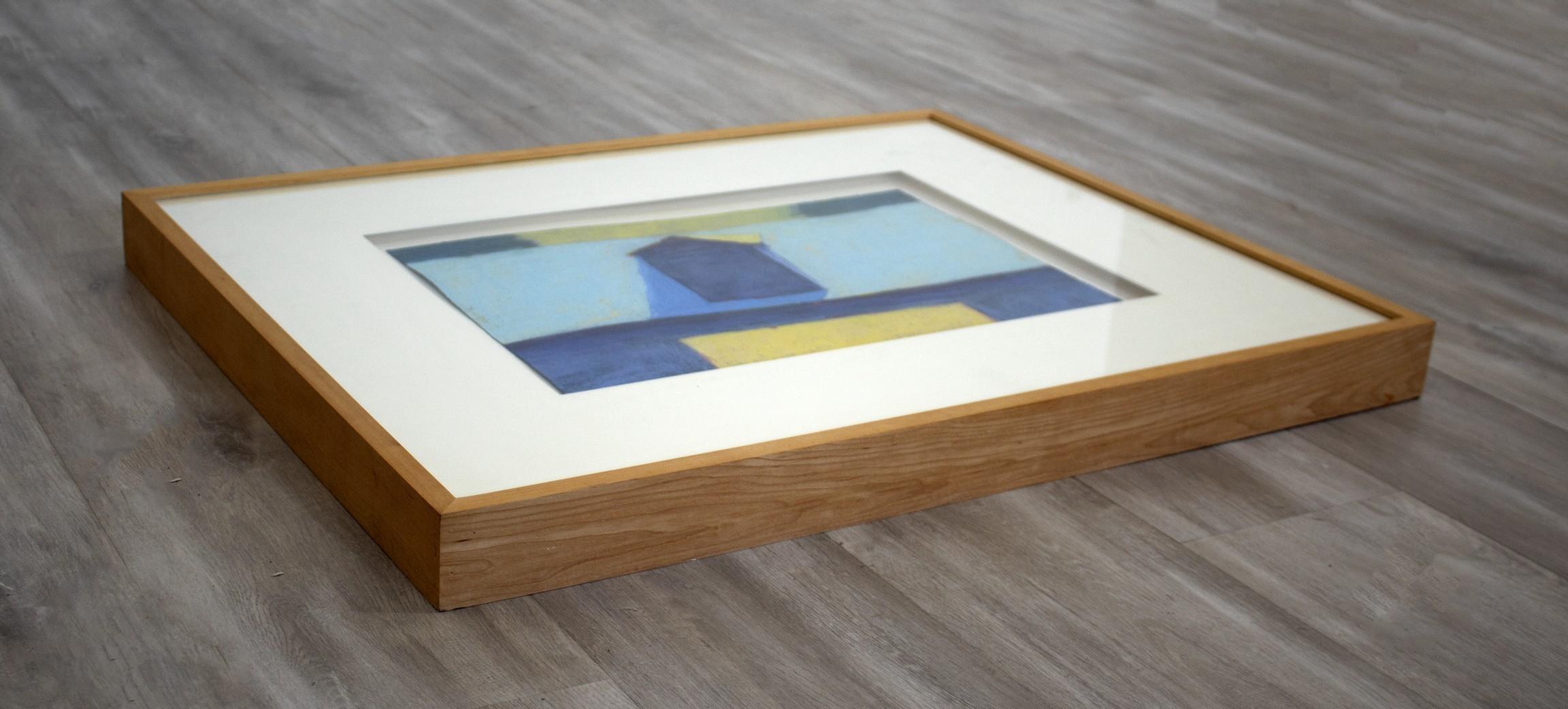 Ted Larsen Under and Through Original Modern Pastel For Sale at 1stDibs