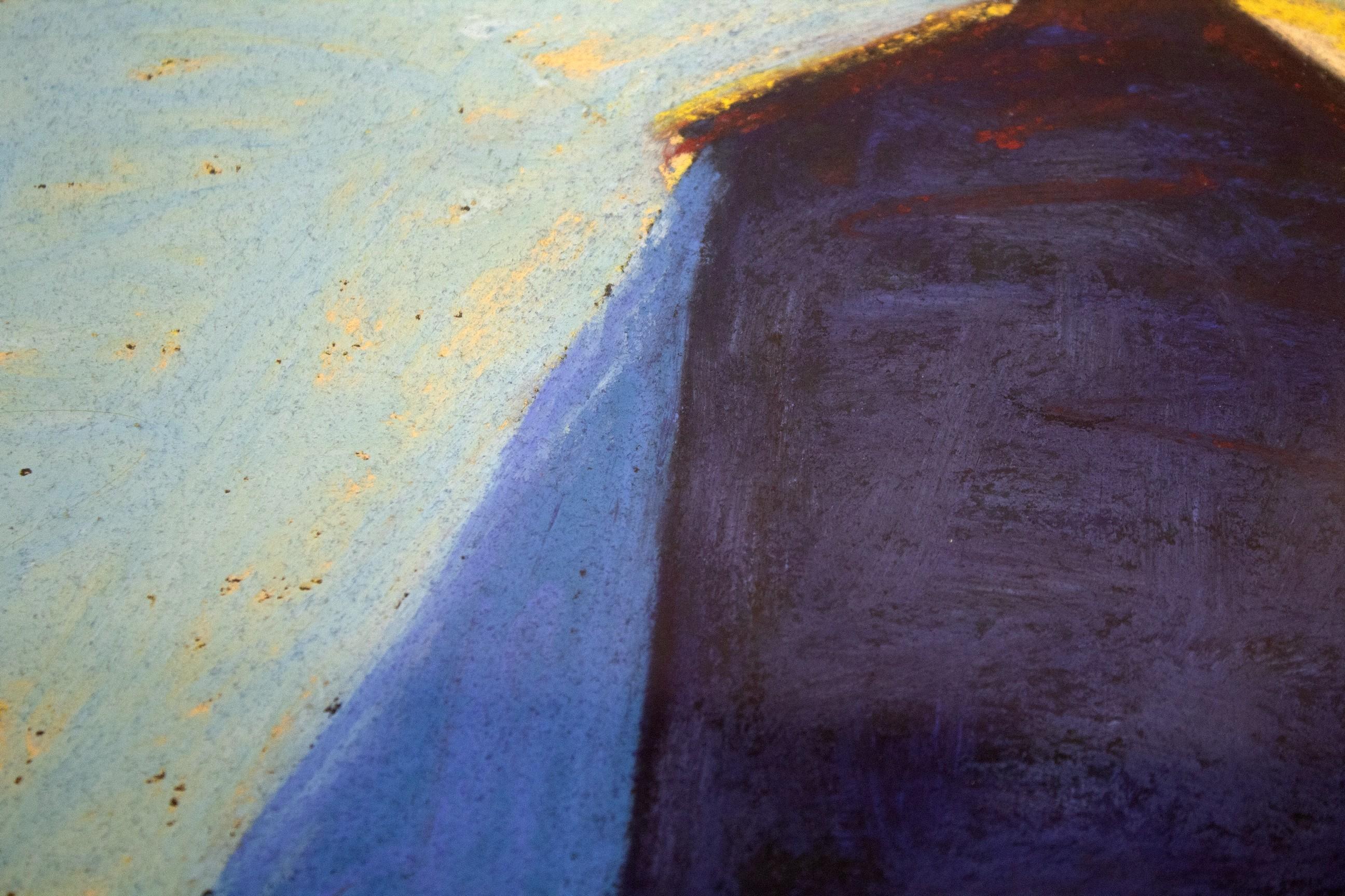 Ted Larsen Under and Through Original Modern Pastel For Sale at 1stDibs