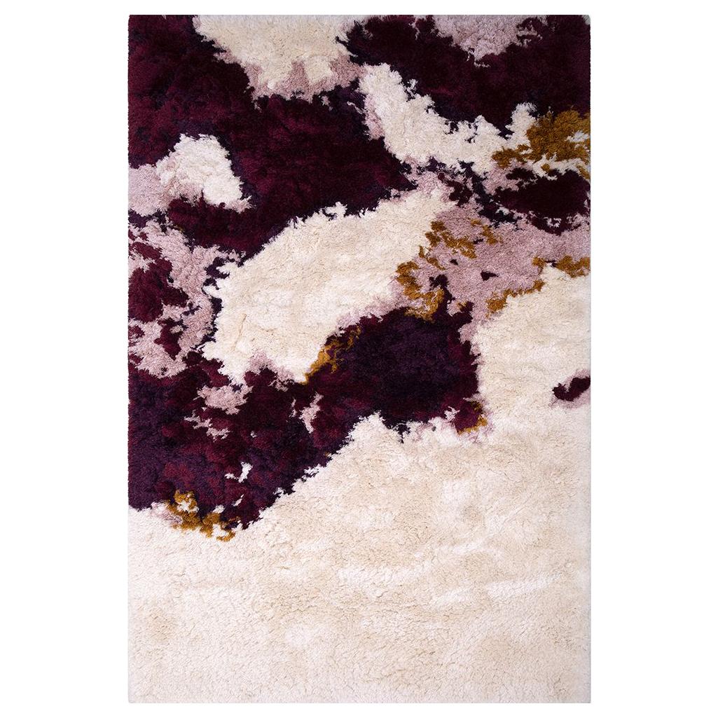 Magico Carpet, Wool Velvet and Bouclé Hand-Tufted Contemporary Carpet ...