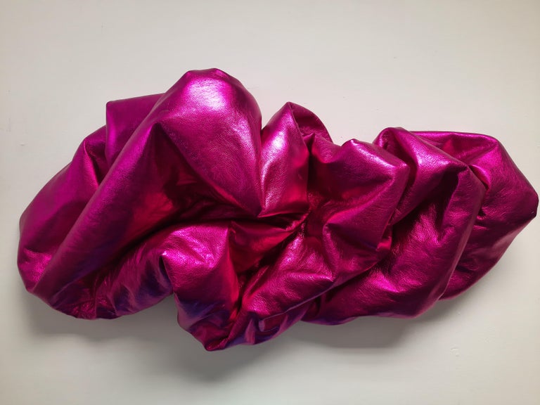 Ted VanCleave - Drape deep pink 116 (folds magenta slick metallic ...