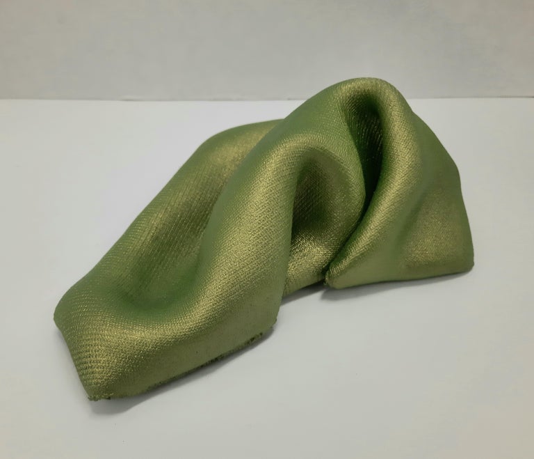 Ted VanCleave - sinuosity 149 absinthe (green pop art metallic smooth ...