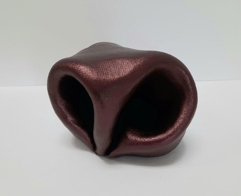 Ted VanCleave - Sinuosity mini in Black Cherry (pop art metallic smooth ...