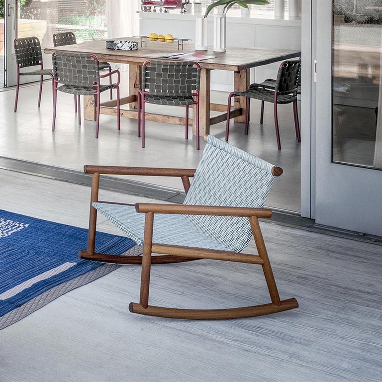 Teddy Rocking Outdoor Armchair For Sale at 1stDibs