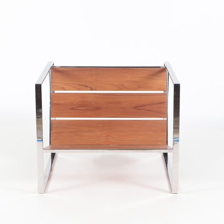 "Tee" Solid Teak Indoor and Outdoor Club Chair by Maximilian Eicke for ...