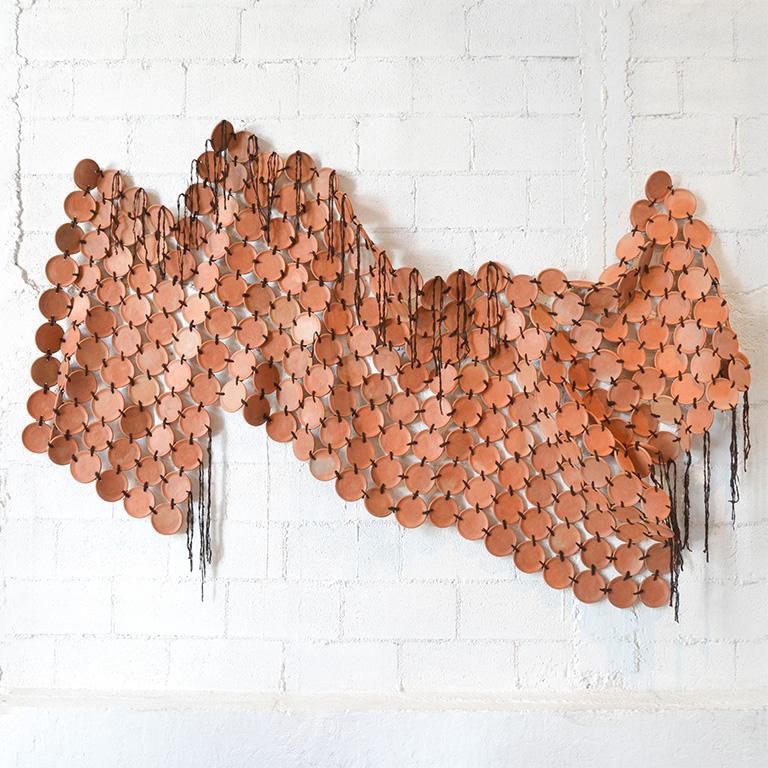 Tela de Barro II by Terracotta Wall Installation by Diego Olivero ...