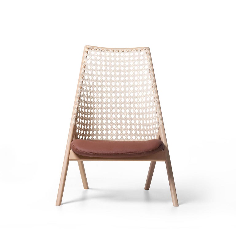 Tela Lounge Chair in Leather, by Wentz, Brazilian Contemporary Design ...