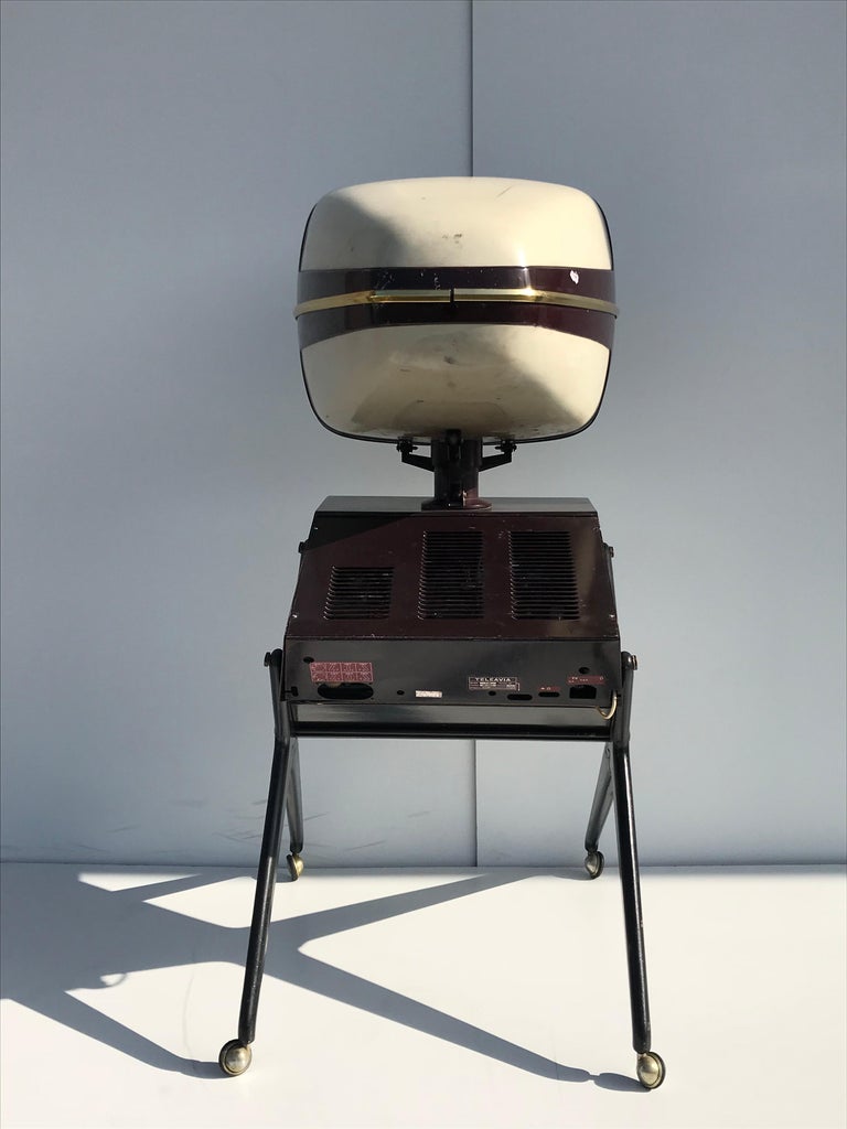Teleavia P111 TV Designed by Bertroni, 1958 at 1stDibs