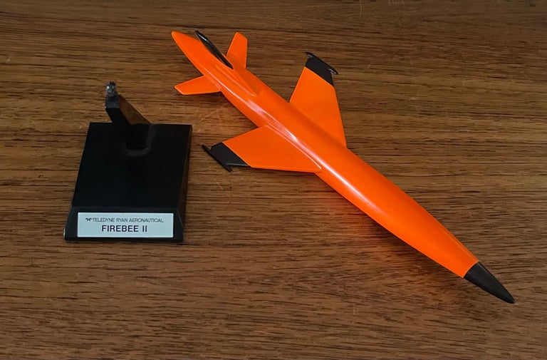 Teledyne Ryan Firebee II Drone Contractor's Desk Model For Sale at 1stDibs