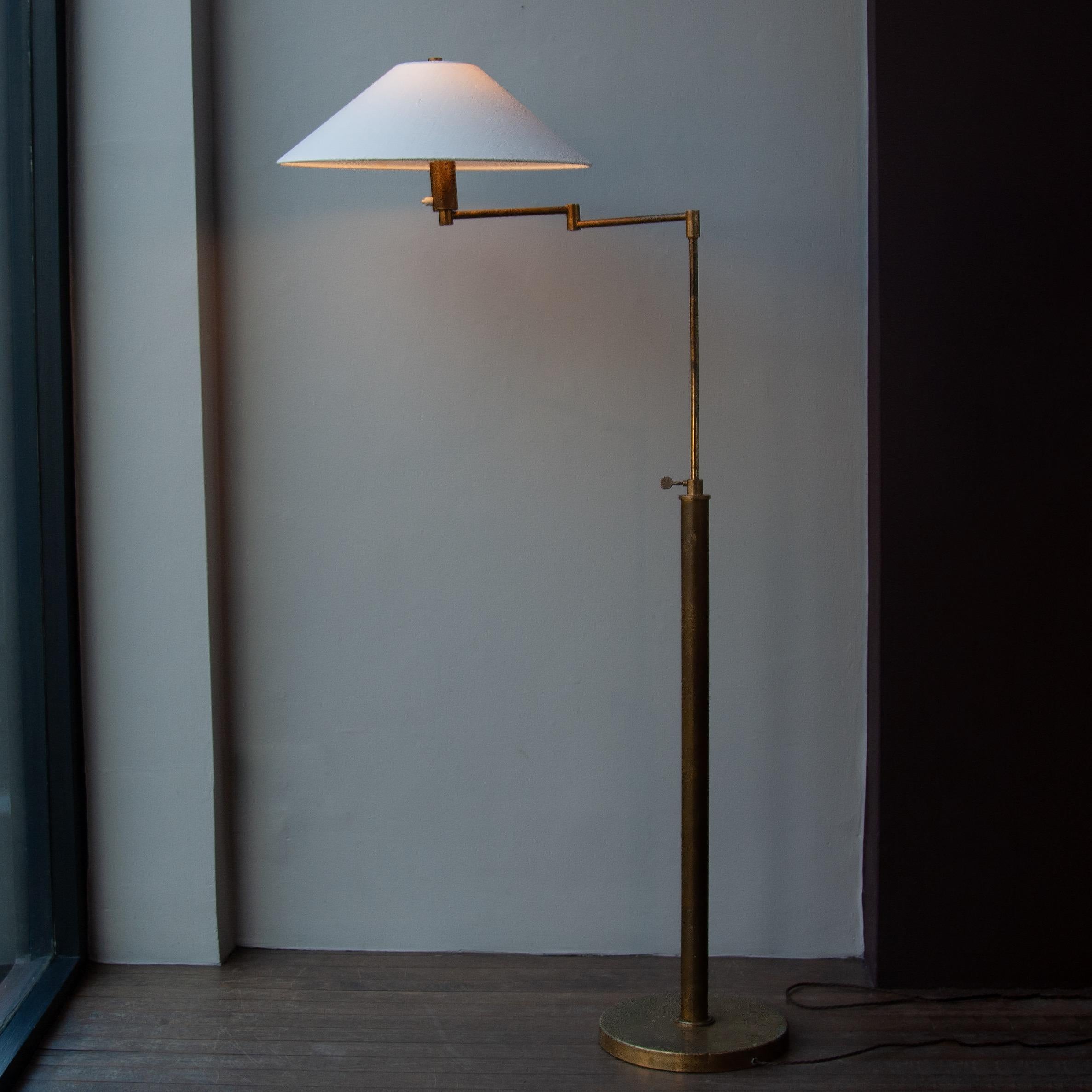 Telescopic and Articulated Library Floor Lamp, English, 1940s For Sale ...