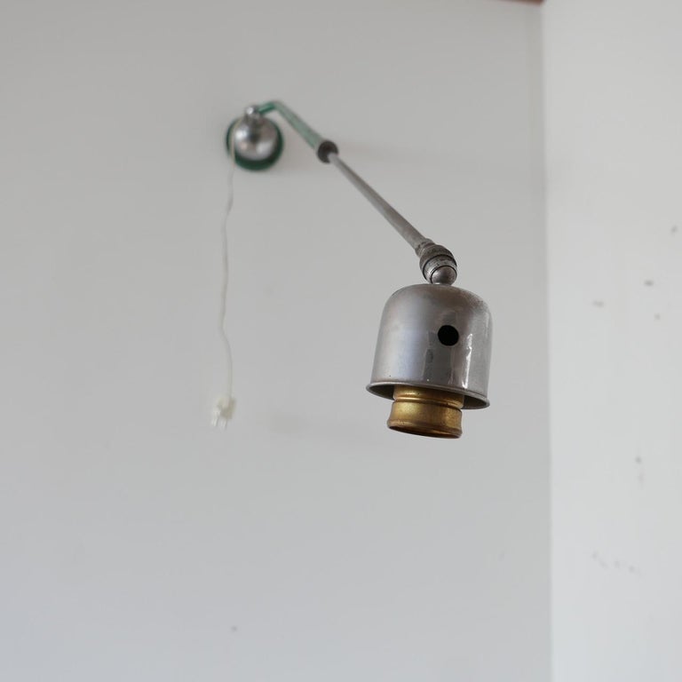 Telescopic Swedish Painted Extendable Industrial Wall Light For Sale at ...