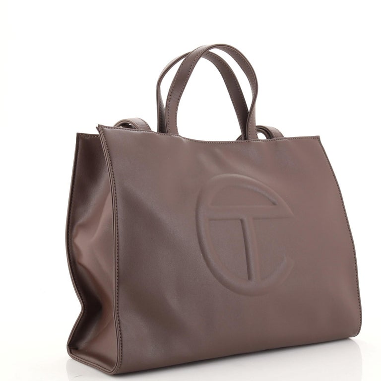 Telfar Shopping Tote Faux Leather Medium at 1stDibs