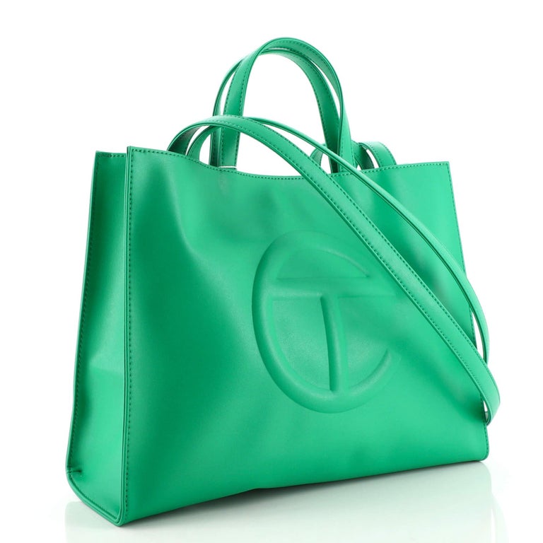 Telfar Shopping Tote Faux Leather Medium at 1stDibs