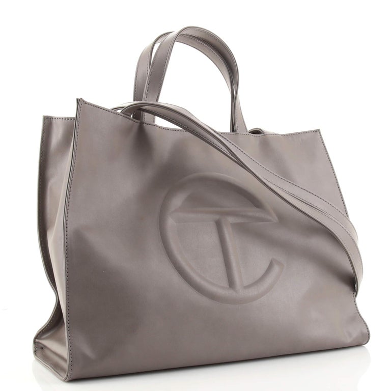 Telfar Shopping Tote Faux Leather Medium at 1stDibs