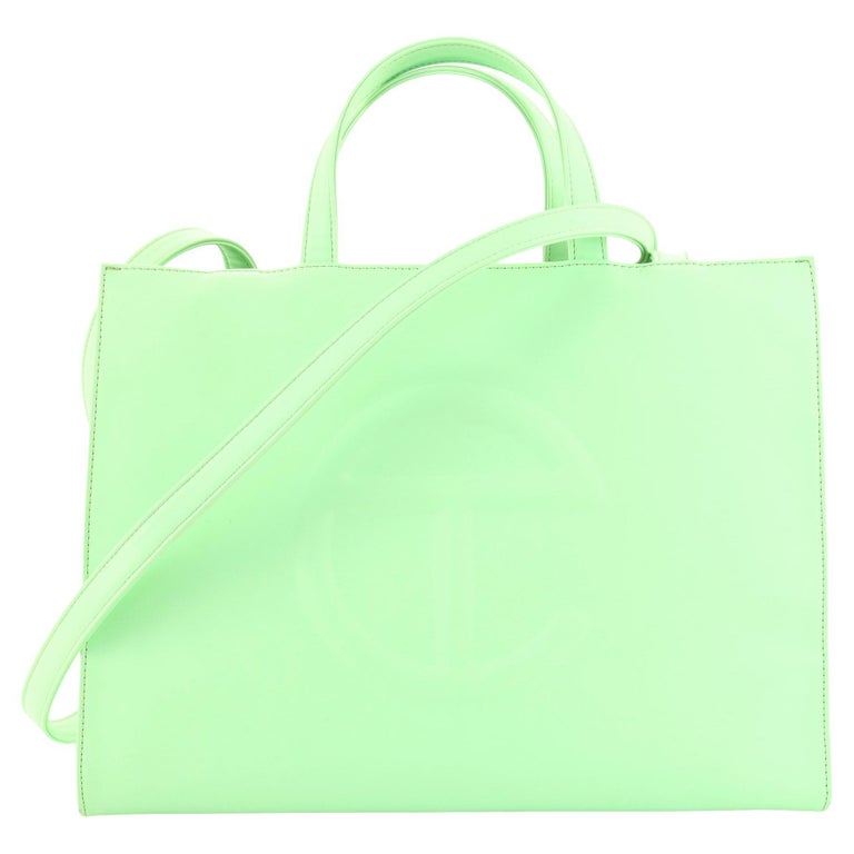 Telfar Shopping Tote Faux Leather Medium at 1stDibs
