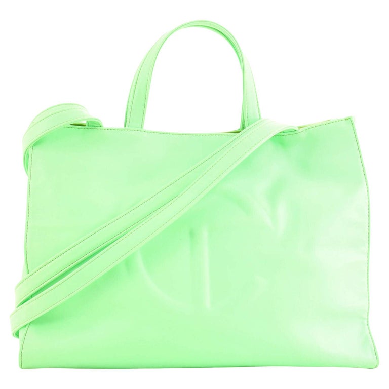 Telfar Shopping Tote Faux Leather Medium at 1stDibs