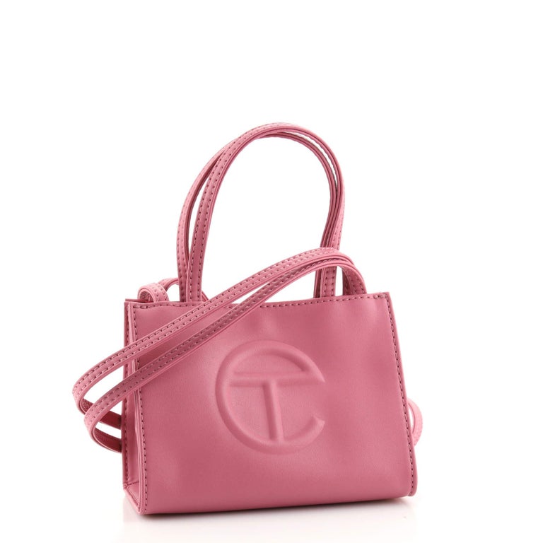 Telfar Shopping Tote Faux Leather Small at 1stDibs