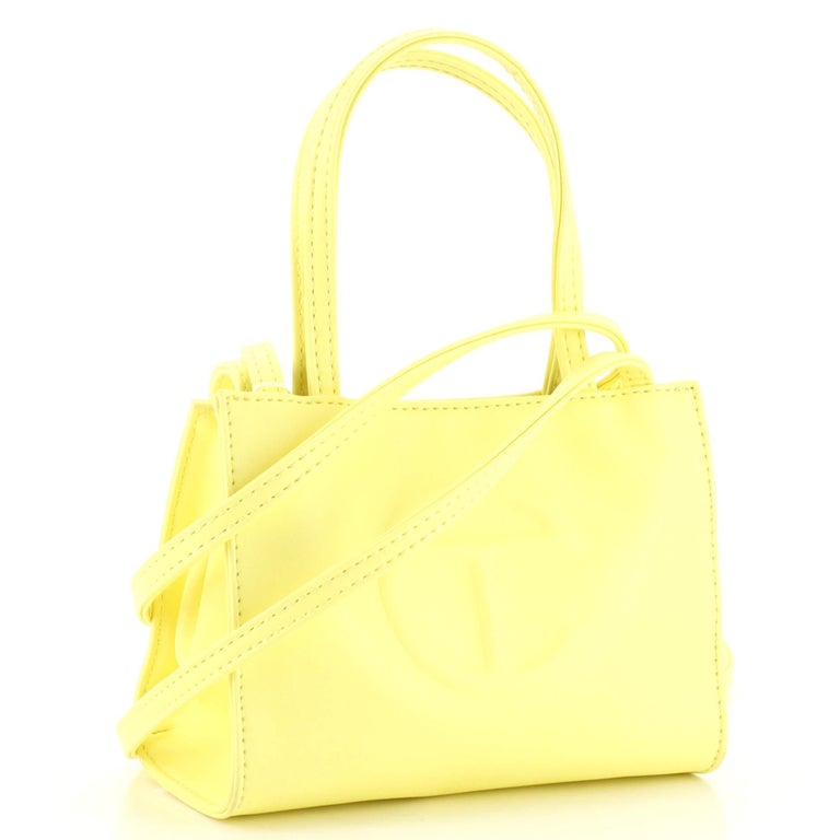 Telfar Shopping Tote Faux Leather Small at 1stDibs