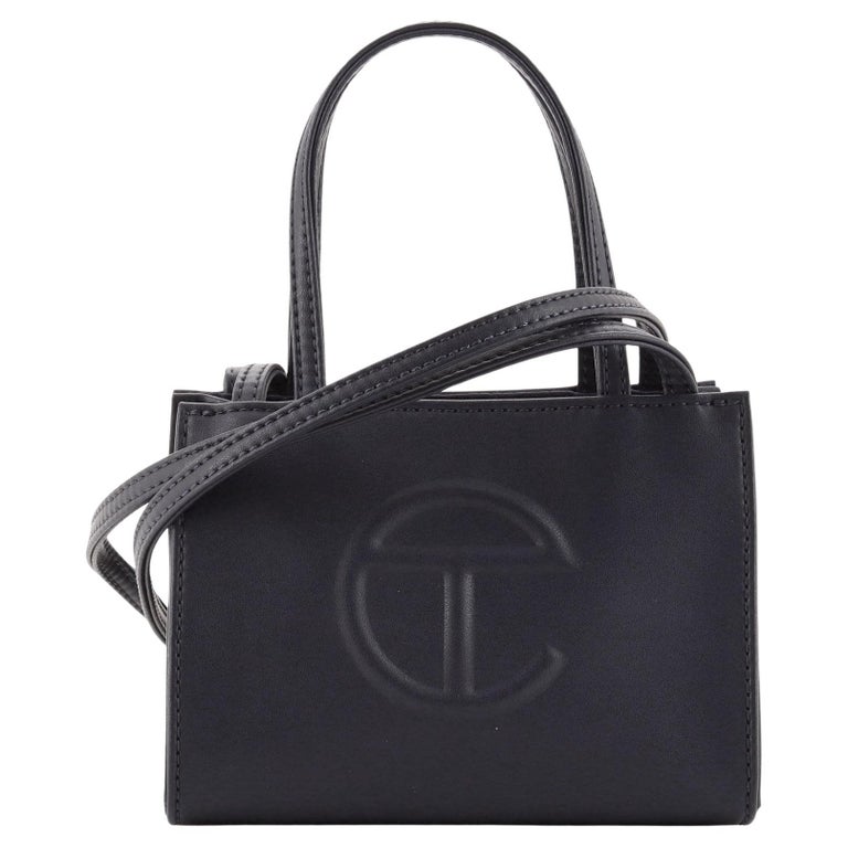 Telfar Shopping Tote Faux Leather Small at 1stDibs