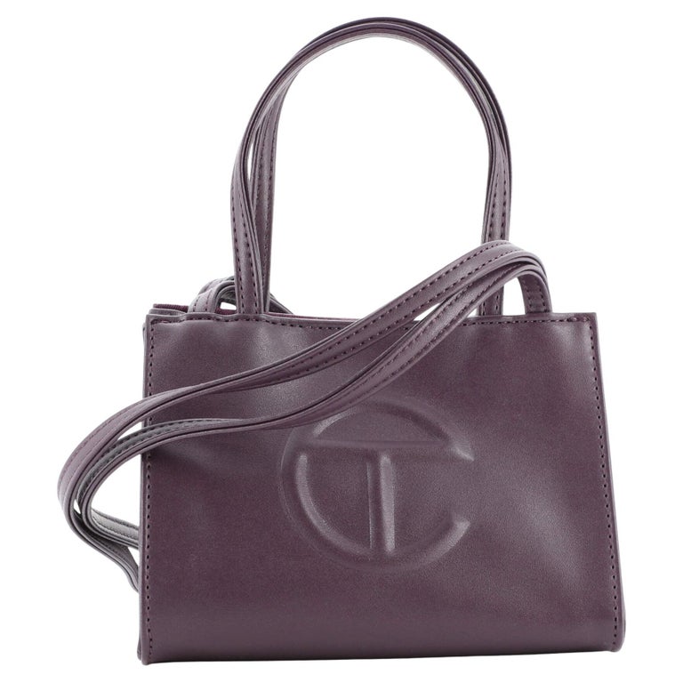 Telfar Shopping Tote Faux Leather Small at 1stDibs