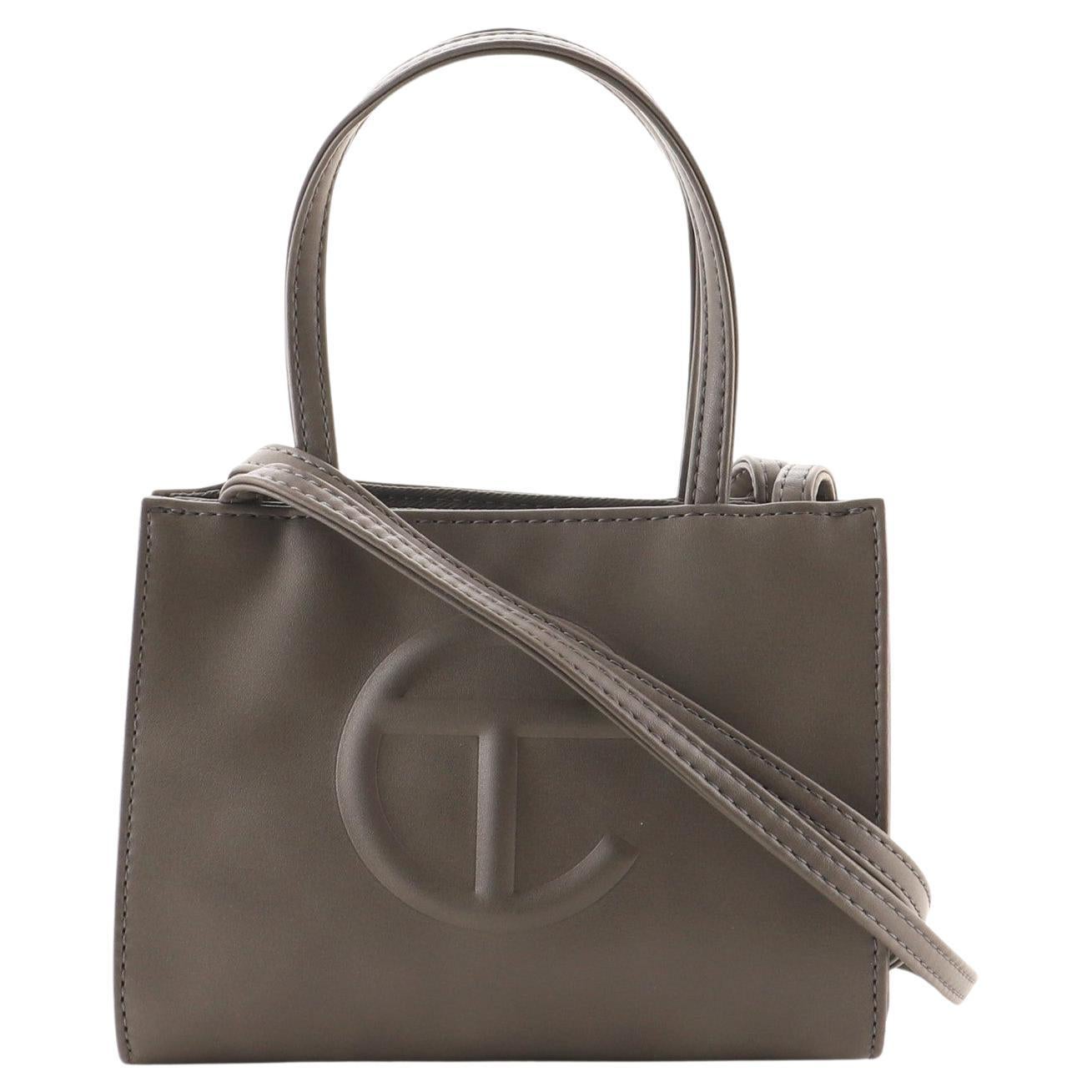 Telfar Shopping Tote Faux Leather Large at 1stDibs