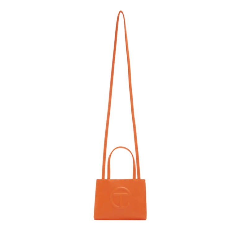 Telfar Small Orange Shopping Bag at 1stDibs
