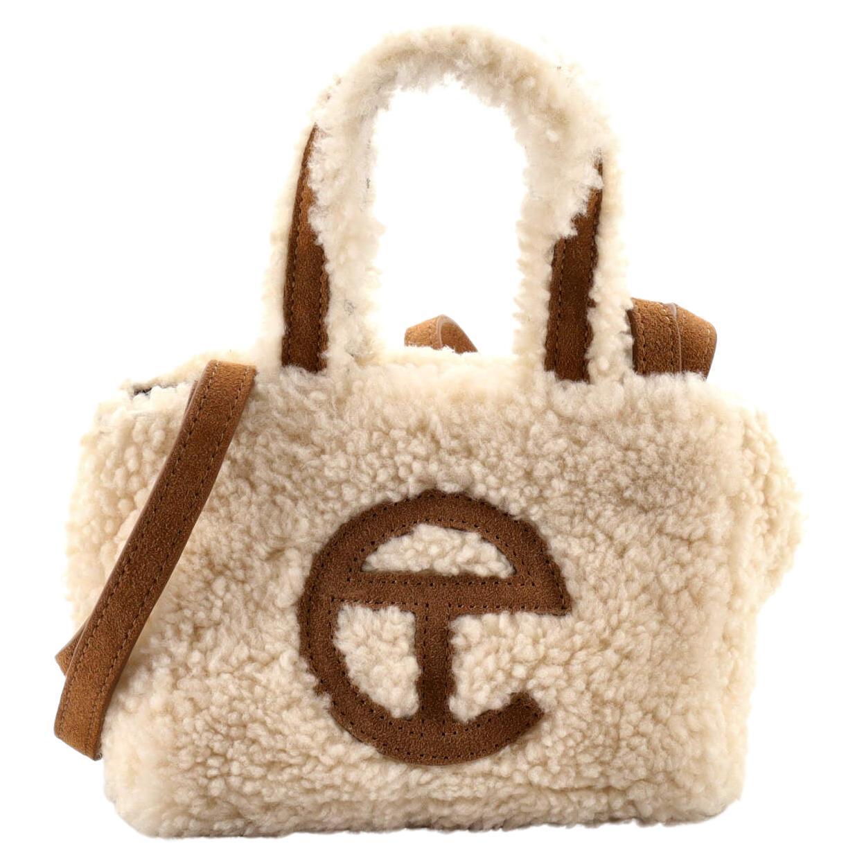 Telfar UGG Shopping Tote Shearling Small at 1stDibs