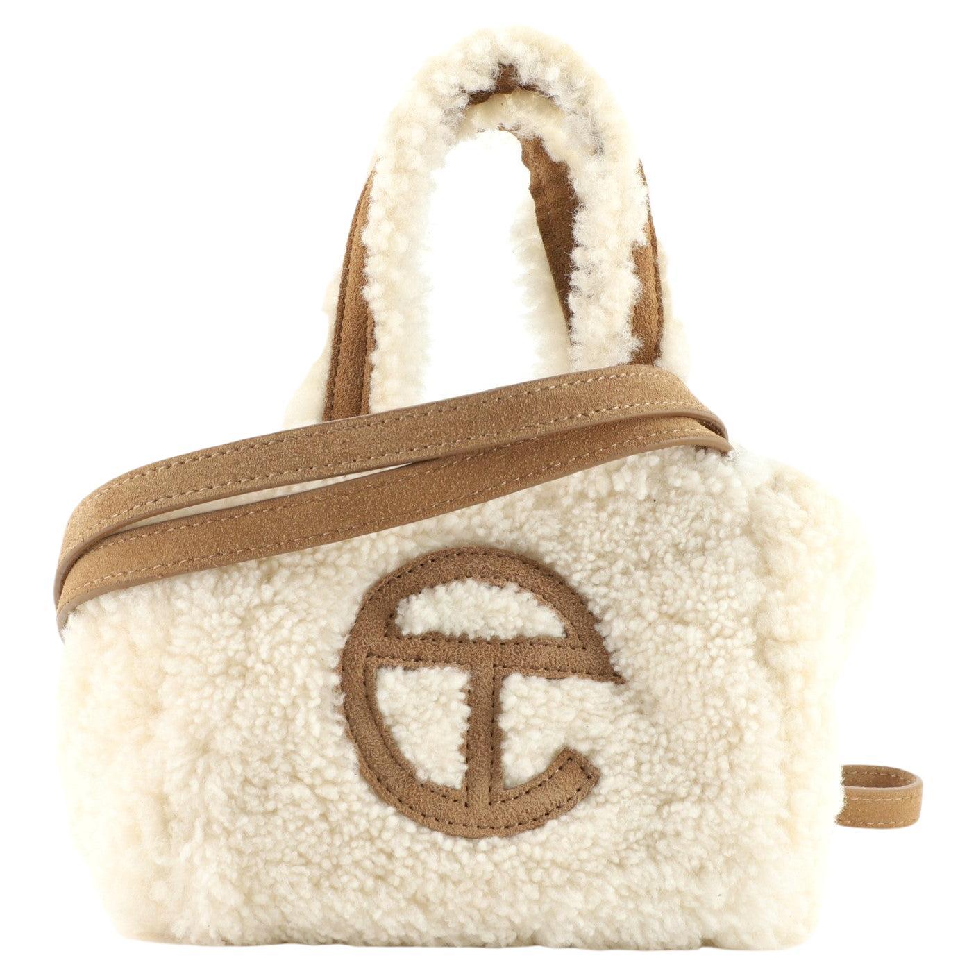 Telfar UGG Shopping Tote Shearling Small at 1stDibs