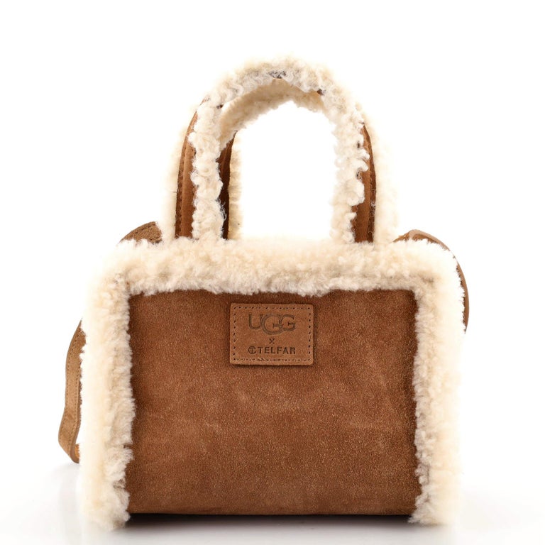 Telfar UGG Shopping Tote Shearling Small at 1stDibs