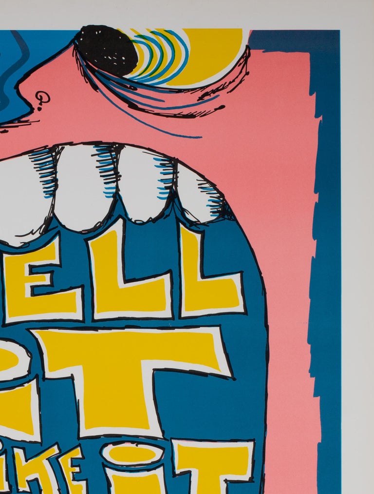 Tell it like it is 1970s American Political/Protest Poster, Ape For ...