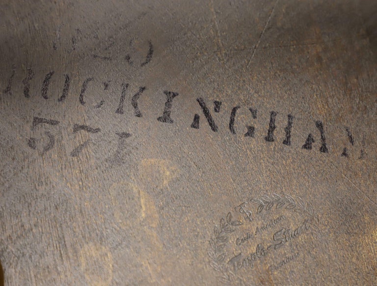 TEMPLE STUART Rockingham Solid Maple Windsor Cattail Dining Side Chairs ...