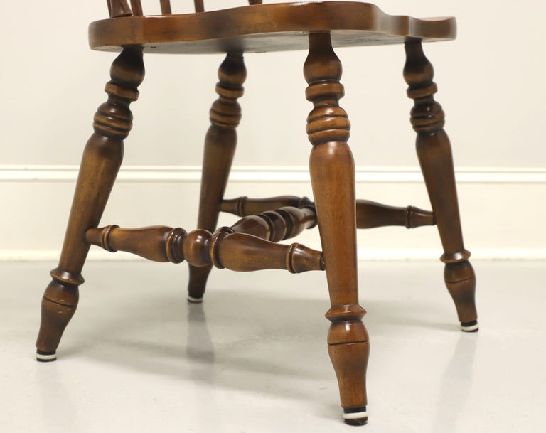 TEMPLE STUART Rockingham Solid Maple Windsor Cattail Dining Side Chairs ...