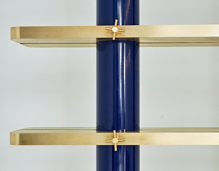 Temporal Collection, Limited Edition, Brass and Steel Shelve by Lucas ...