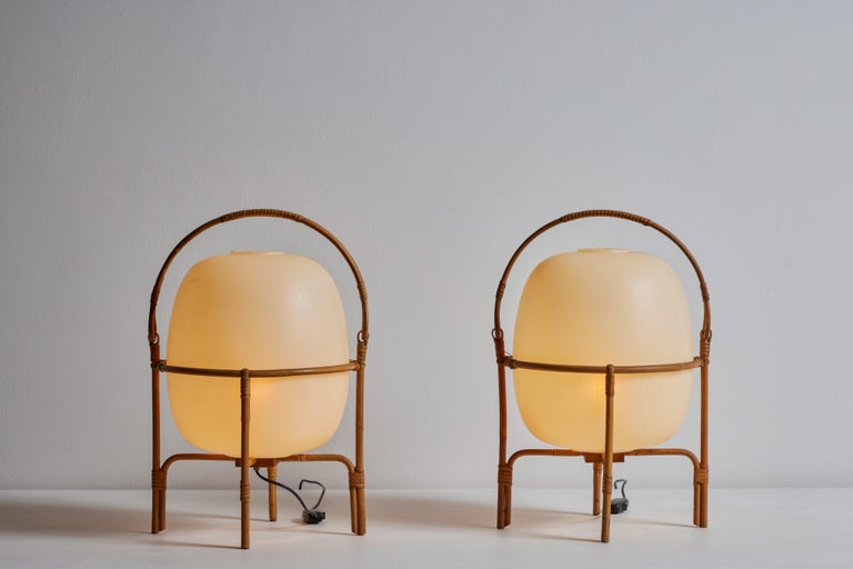 Ten "Cesta" Floor/Table Lamps by Miguel Milà at 1stDibs