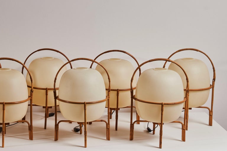 Ten "Cesta" Floor/Table Lamps by Miguel Milà at 1stDibs