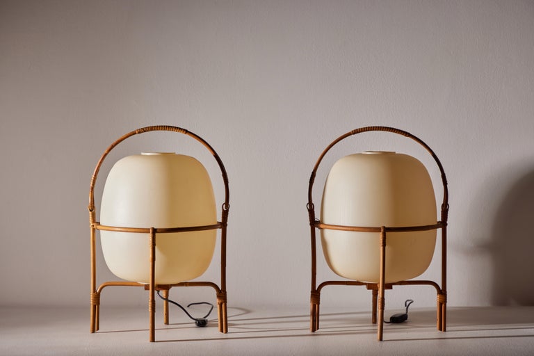 Ten "Cesta" Floor/Table Lamps by Miguel Milà at 1stDibs