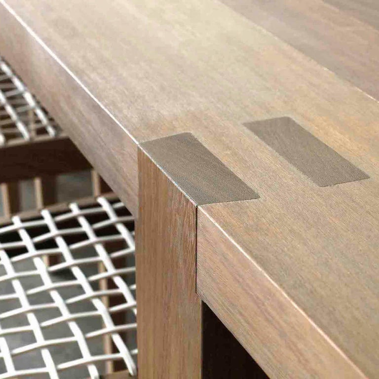 Ten-Seat Carpenters Dining Table in French Oak For Sale at 1stDibs ...