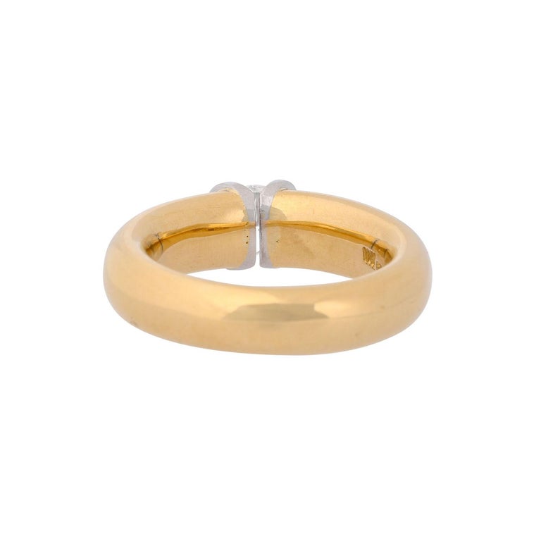 Tension Ring with Brilliant Solitaire Approx. 0.70 Ct, For Sale at 1stDibs