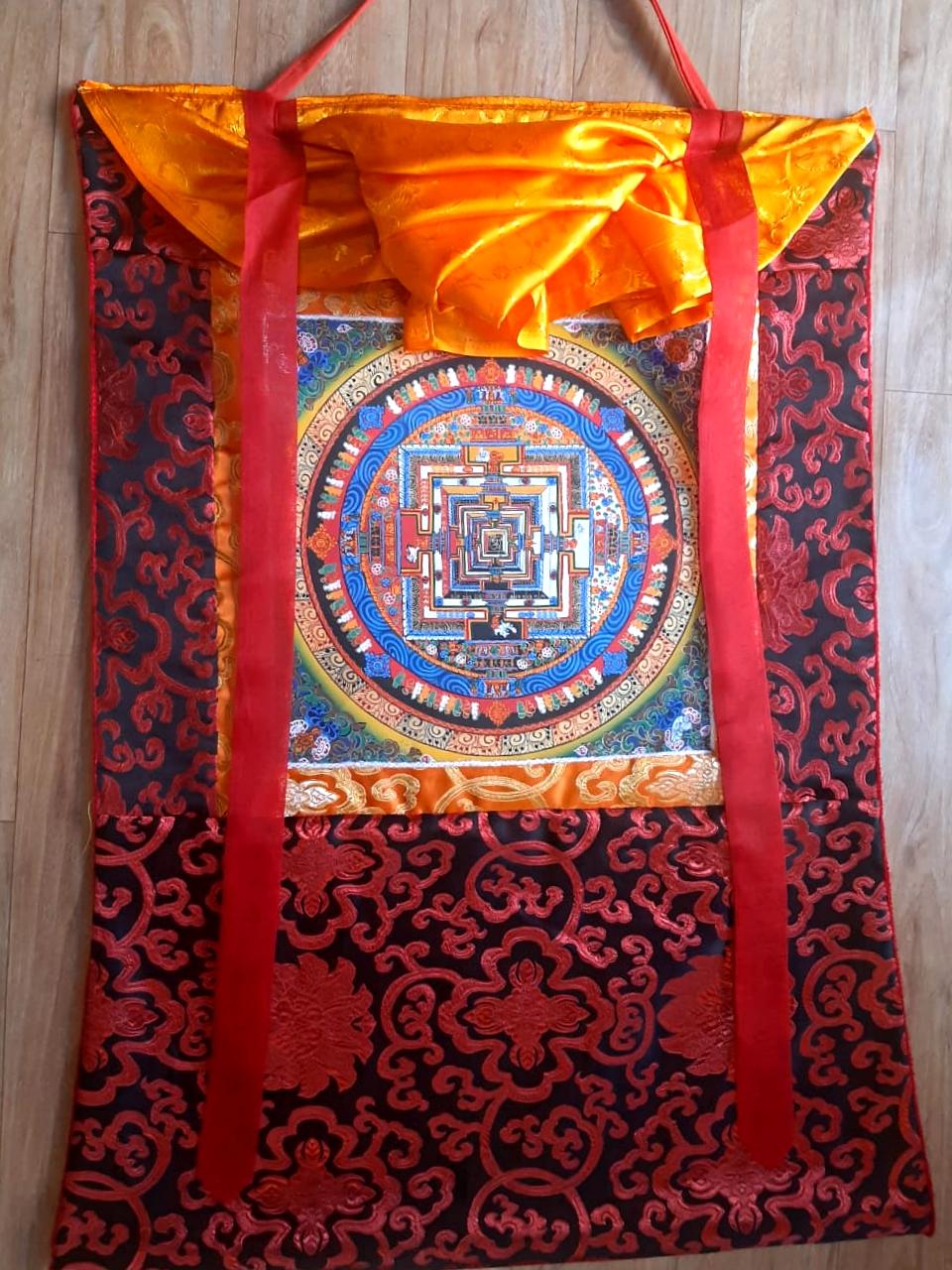 Tenzen - TARA, thangka buddhist painting For Sale at 1stDibs