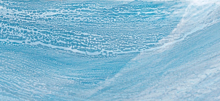 Teodora Guererra - 'Blue Delirium', Large Contemporary Abstract Acrylic ...