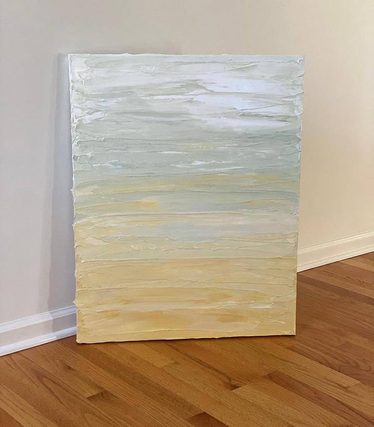 Teodora Guererra - "Buttercream," Contemporary Abstract Painting For ...