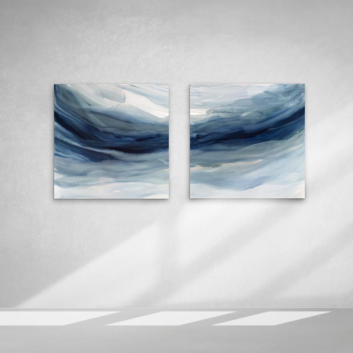 Teodora Guererra - "Strawberry Shortcake," Abstract Oil Painting at 1stDibs