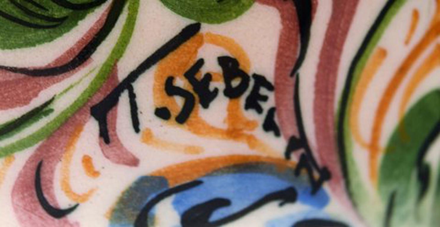 Teodoro Sebelin, Praying Madonna, Art Deco Ceramic Figure, Italy, 1930s ...