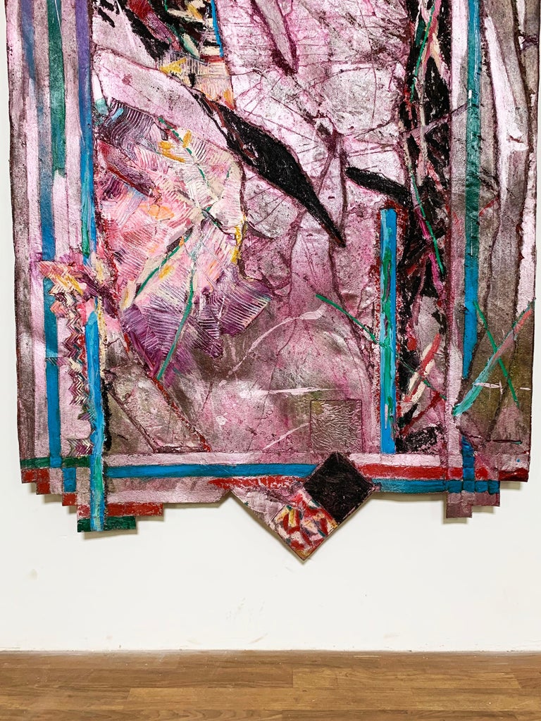 Terence La Noue Large Post Modern Painting Titled "Havasu IV", D. 1982 ...